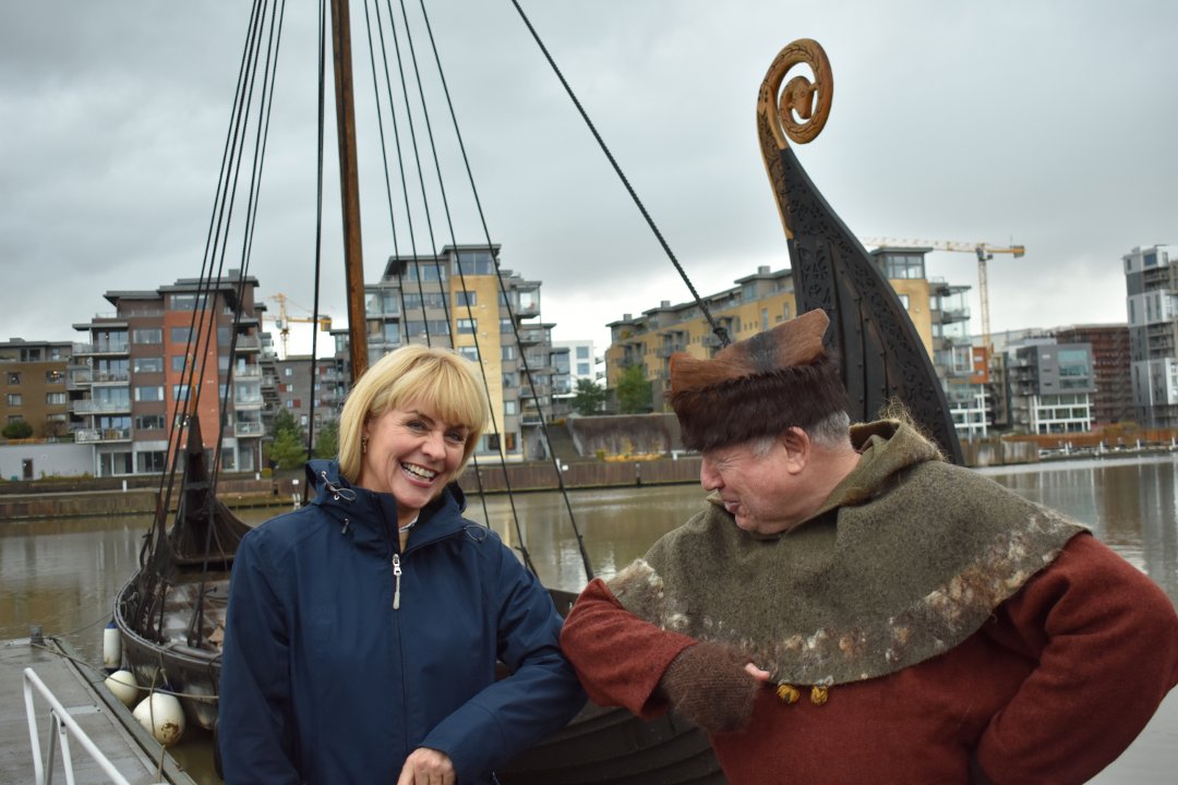 Redningsflåter til skipene - Oseberg vikingarv